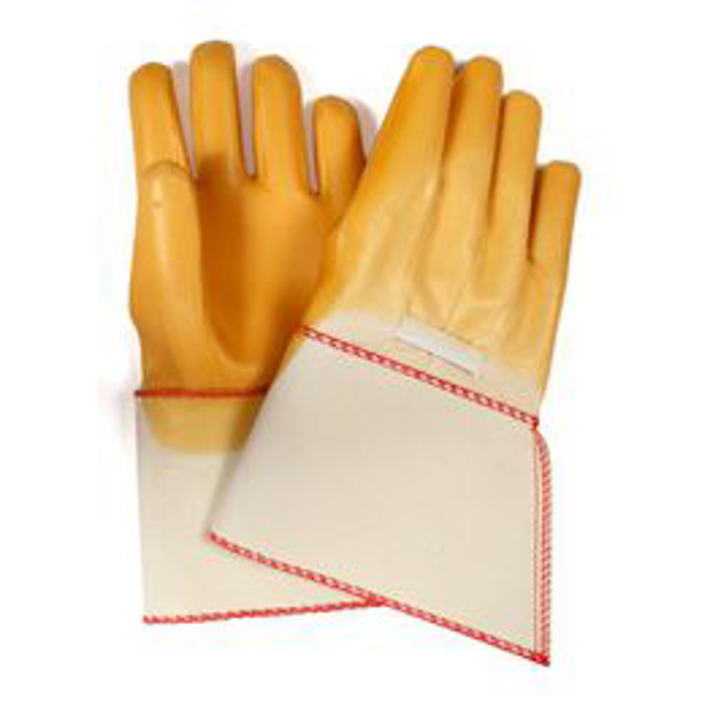 GAUNTLET CUFF SMOOTH NATURAL RUBBER - Universal Industrial Supply