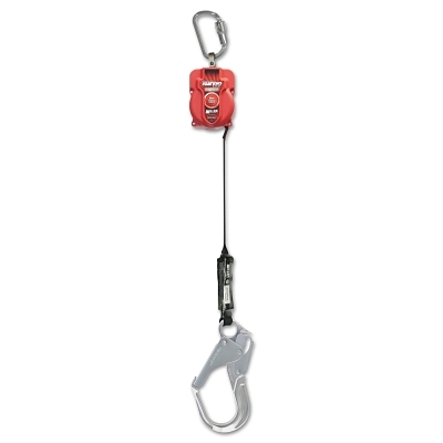 TurboLite™ Single Personal Fall Limiter, 6 ft, Steel Locking Rebar Hook ...