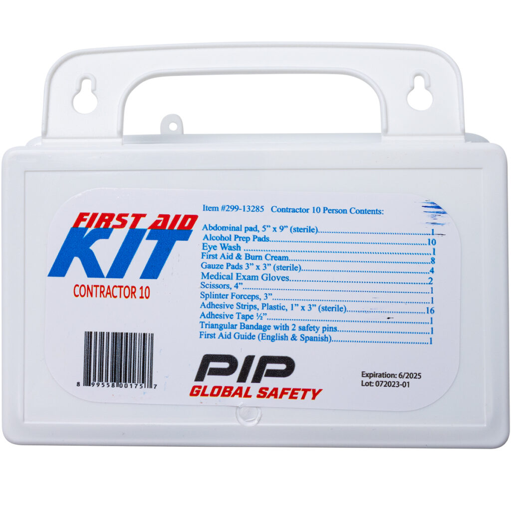 Contractor First Aid Kit, 10 Person - Universal Industrial Supply