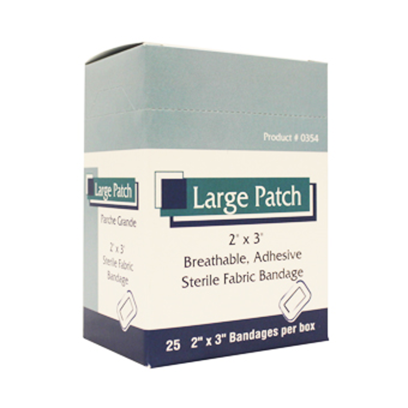 LARGE PATCH (25/BX) - Universal Industrial Supply